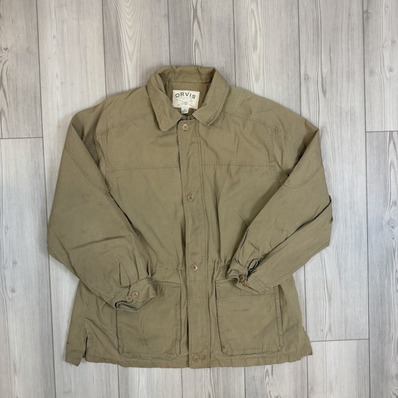 Orvis | Jackets & Coats | Vtg Orvis Mens Xl Khaki Field Jacket Safari ...